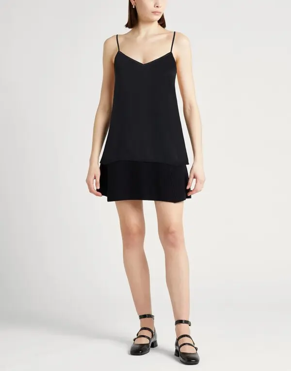 Fabiana Filippi Acetate And Silk Camisole - Black