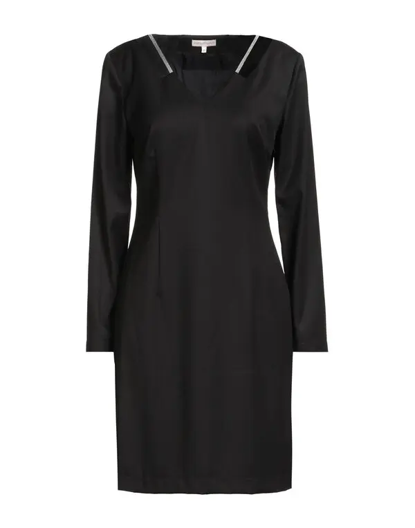CAMICETTASNOB Bodycon Mini Dress With Appliqués