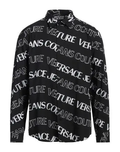 Versace Shirt Size Cotton - Black