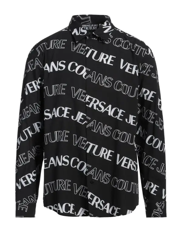 Versace Shirt Size Cotton - Black