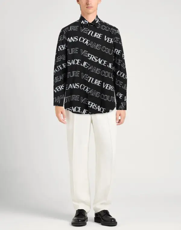 Versace Shirt Size Cotton - Black
