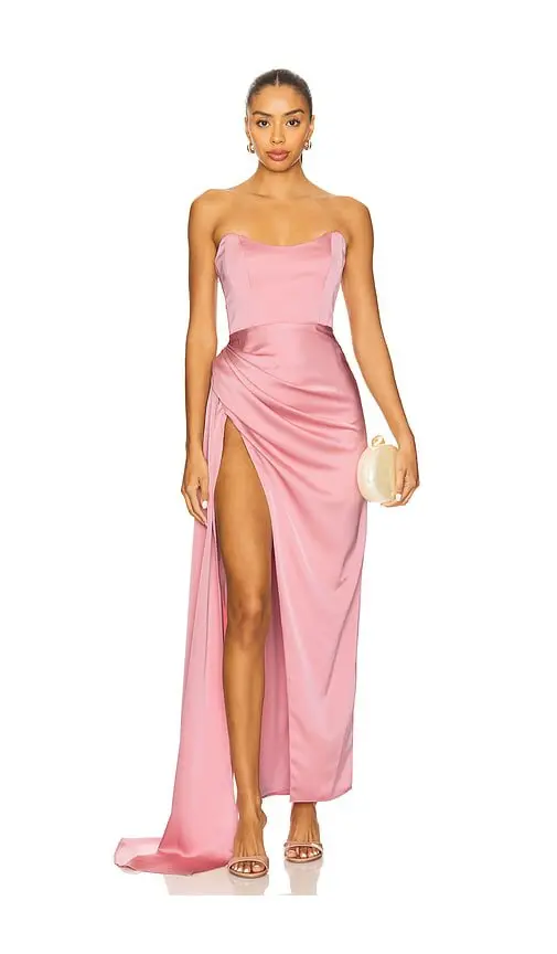 Katie May Bita Gown - Rose Quartz