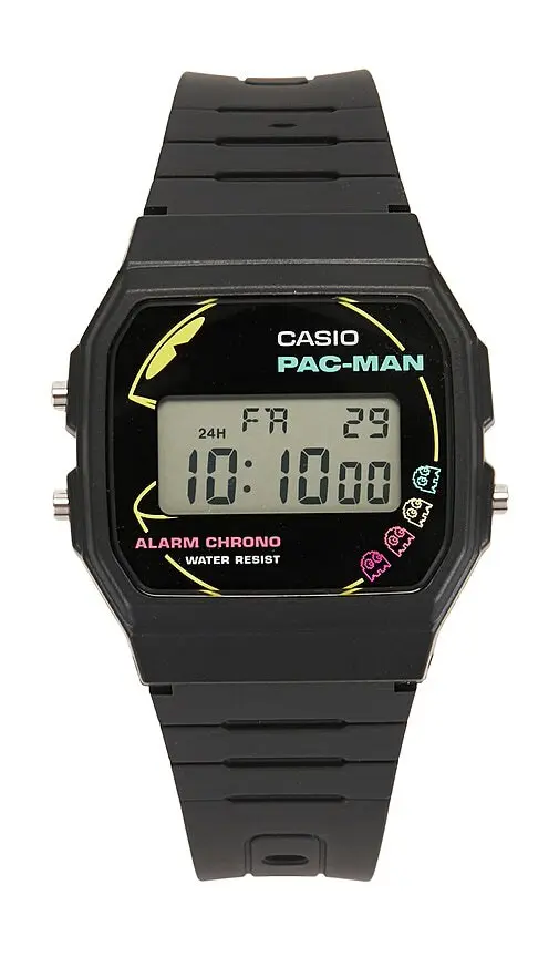 Casio Pacman Collaboration Series Watch - Black