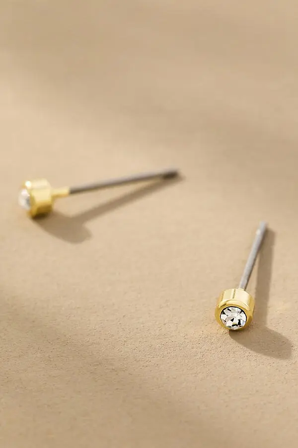 UNCOMMON JAMES Simple Stud Earrings - Gold