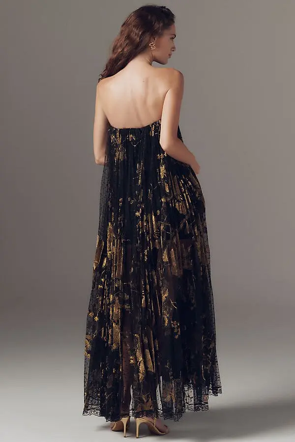 wrap midi dress black Montego Bandeau Dress main image 0