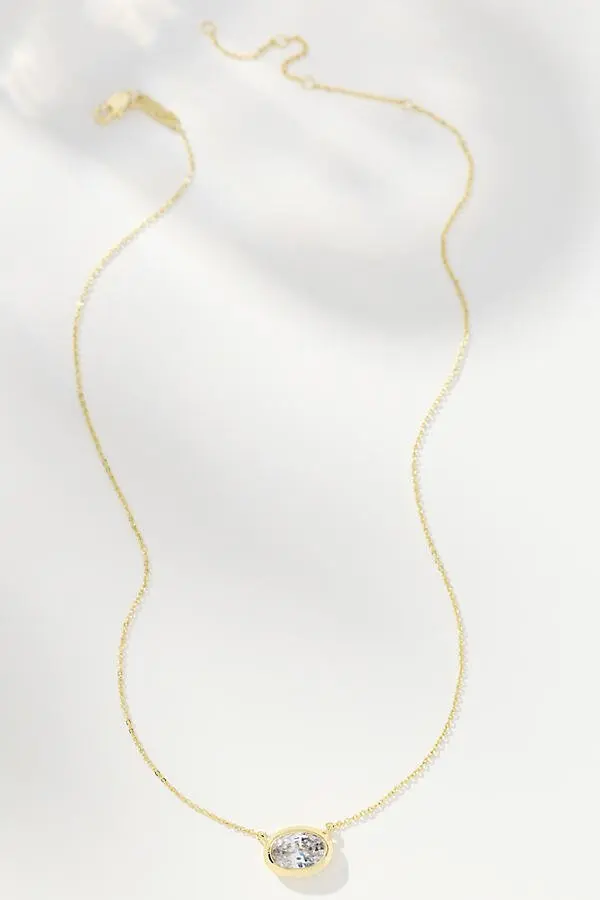 Melinda Maria She's A Boss Pendant Necklace - Gold