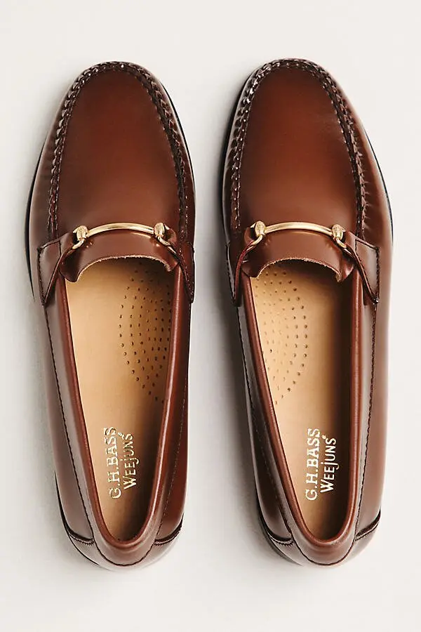 G.H.BASS Whitney Leather Loafers