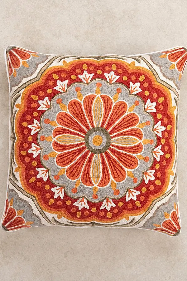GAURI KOHLI Holi Pillow - Multicolor