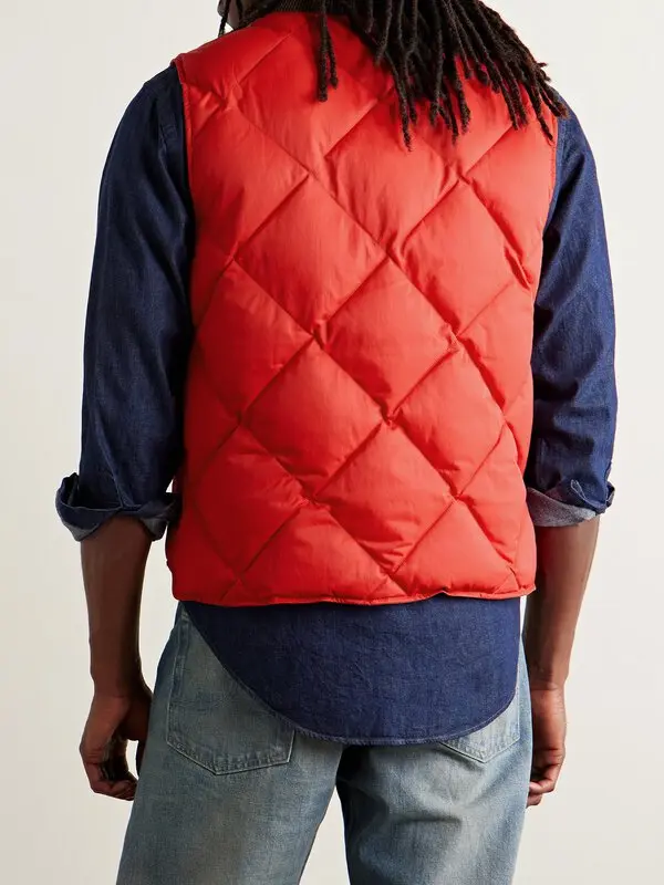 Ralph Lauren Quilted Recycled-nylon Gilet - Red