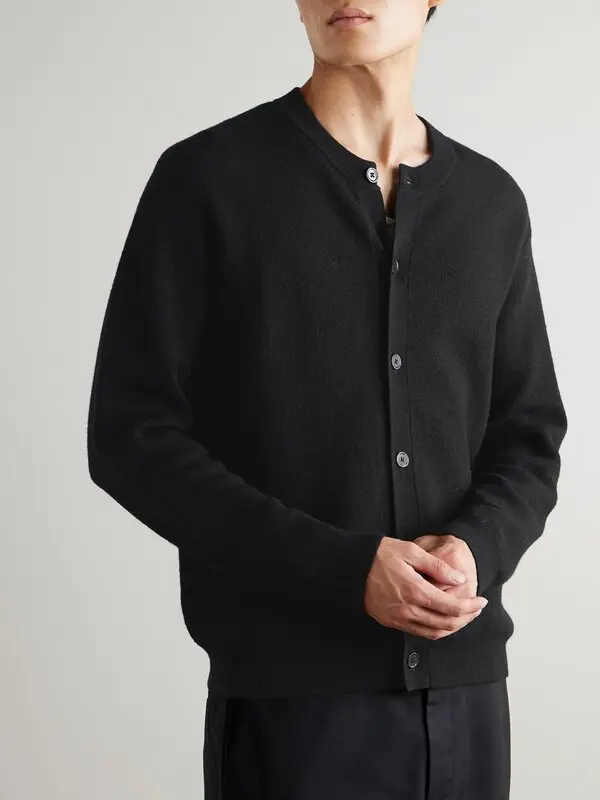Nn07 Jasper 60017 Wool Cardigan - Black