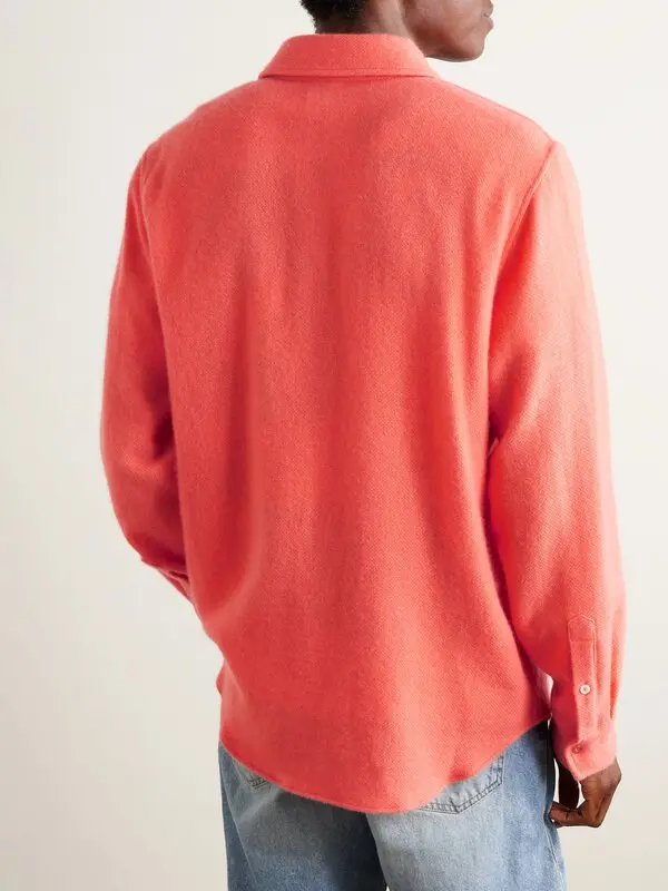 GOD'S TRUE CASHMERE Cashmere Shirt - Orange