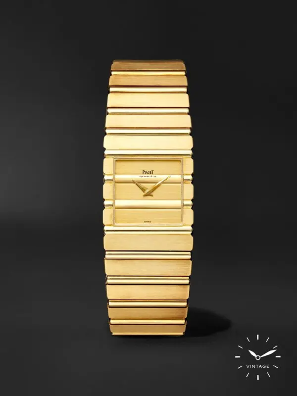 Windsor 1990 Piaget Polo 25mm 18-karat Watch - Gold