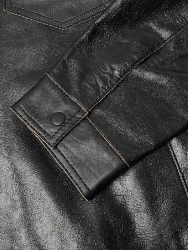 Oliver Spencer Norton Leather Jacket