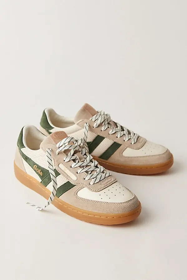 Gola Hawk '83 Sneakers - Off White/bone/evergreen