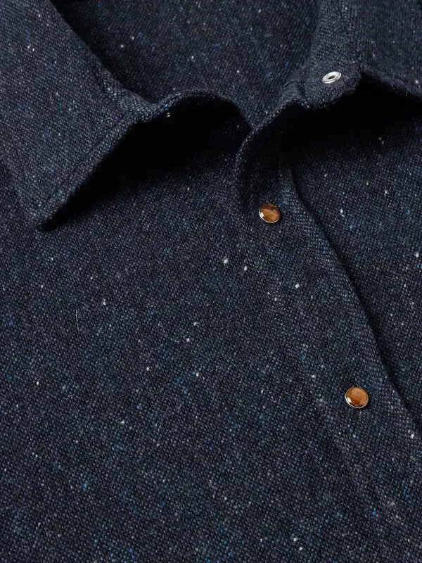 GOD'S TRUE CASHMERE Cashmere And Wool-blend Shirt