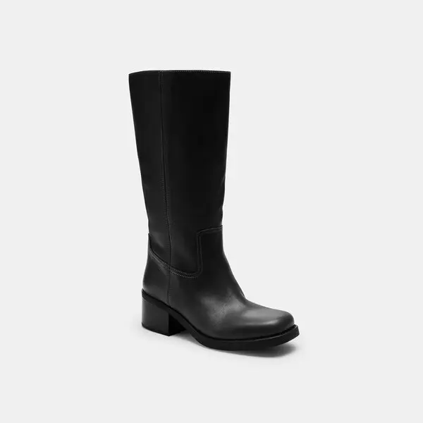 COACH Tall Boot - Black