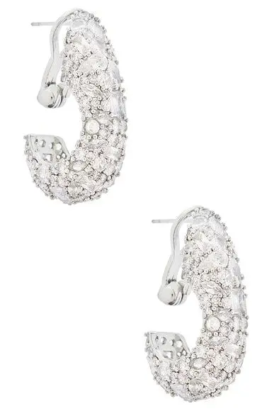 JENNIFER BEHR Etta Earrings - Crystal