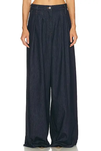 Dries Van Noten Pamplona Wide-leg Jeans - Indigo