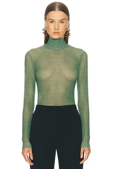 Dries Van Noten Hoyser Neck Top