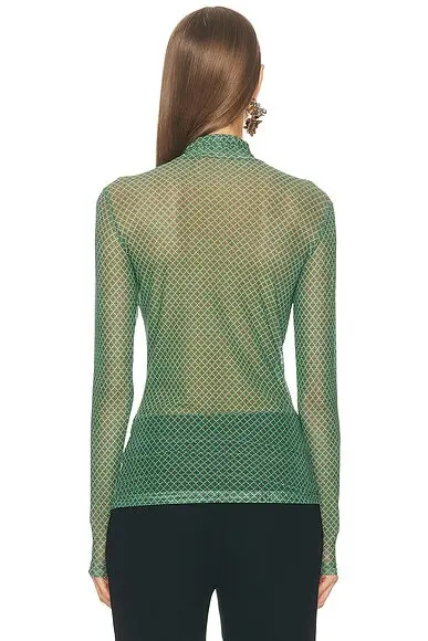 Dries Van Noten Hoyser Neck Top