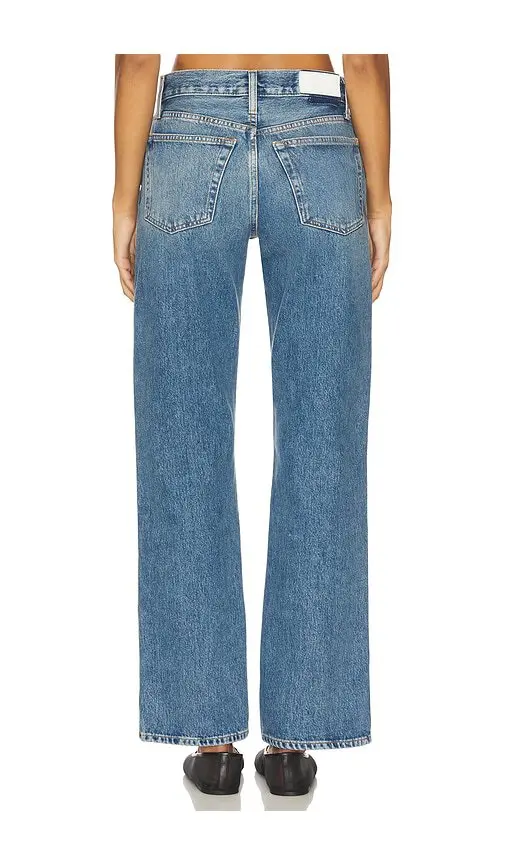 RE/DONE 90s Mid Rise Loose Jeans - Blue