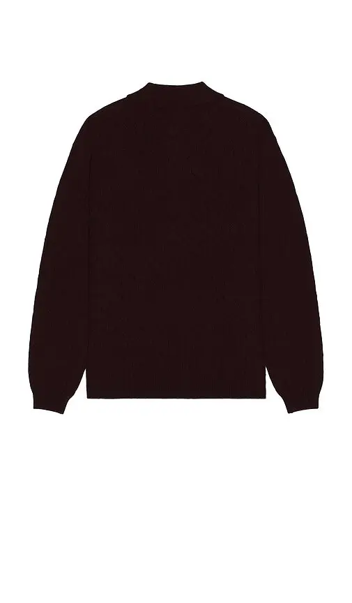 VOWELS Eyelet Polo In . Also - Brown