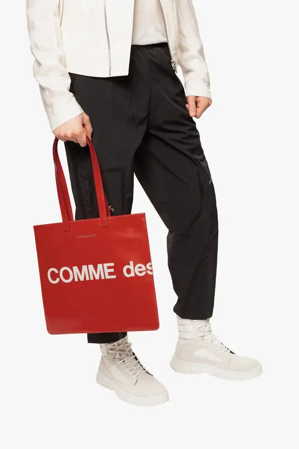 Comme Des Garçons Leather Shopper Bag