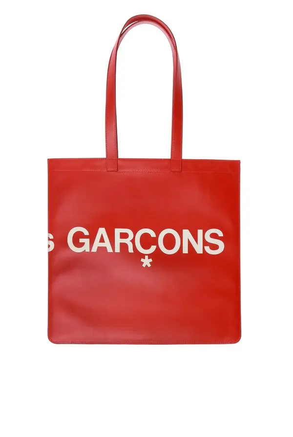 Comme Des Garçons Leather Shopper Bag