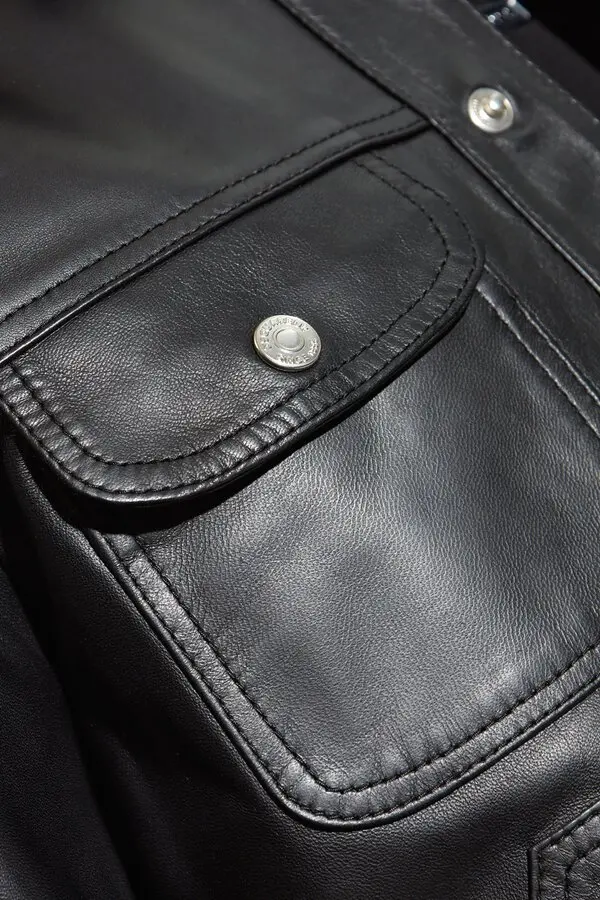 Dsquared2 Leather Jacket