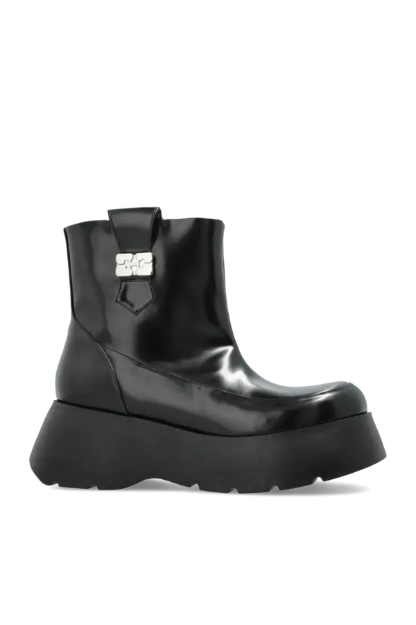 GANNI Kat’ Ankle Boots - Black