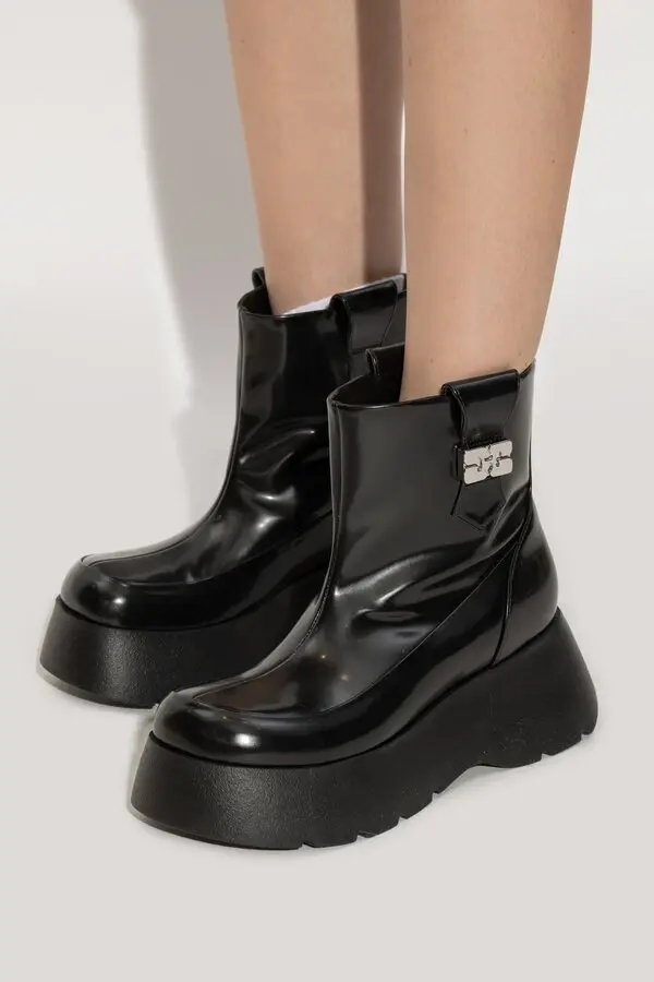 GANNI Kat’ Ankle Boots - Black