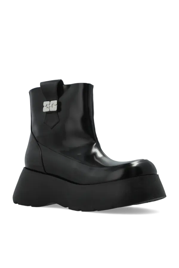 GANNI Kat’ Ankle Boots - Black