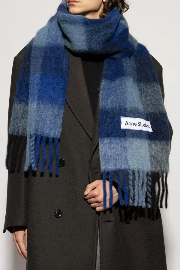Acne Studios Scarf With Logo