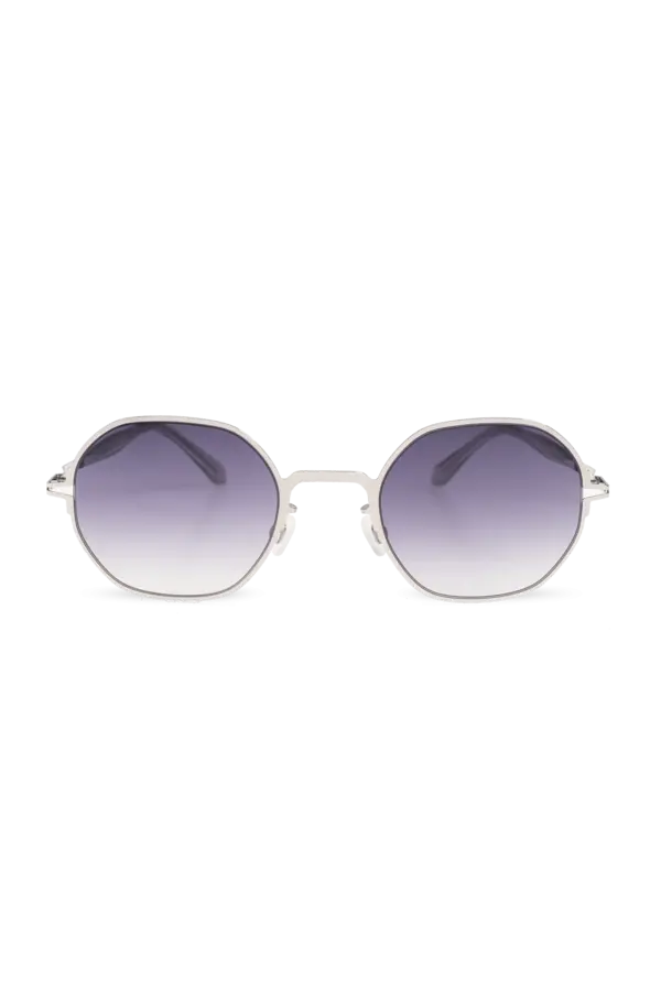 Mykita Santana Octagon Sunglasses - Silver