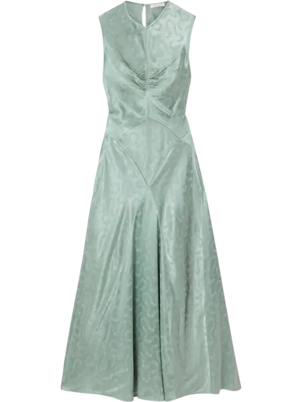 Women's Green Organza Dresses | Editorialist