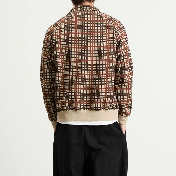 Needles Poly Jacquard Track Jacket - Plaid | Editorialist