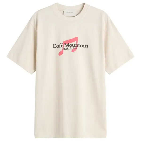 CAFÉ MOUNTAIN Note T-shirt