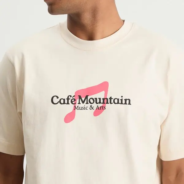 CAFÉ MOUNTAIN Note T-shirt