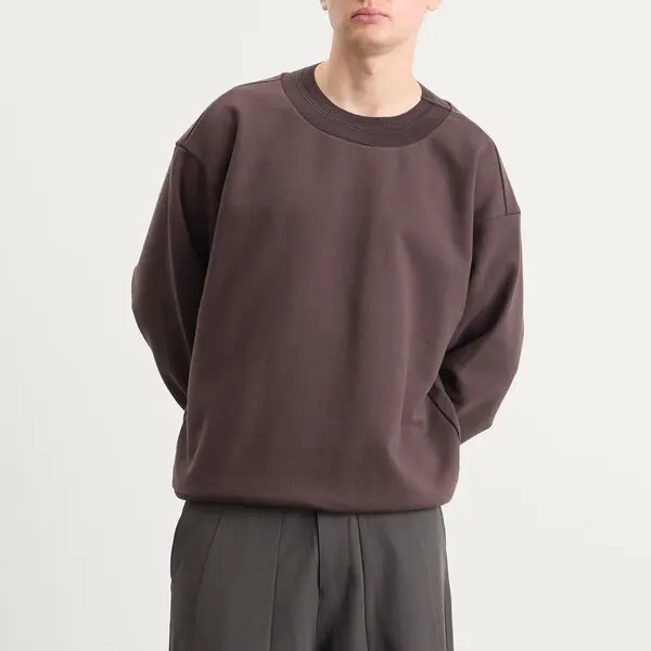 MERELY MADE Wide Ribbed Sweatshirt