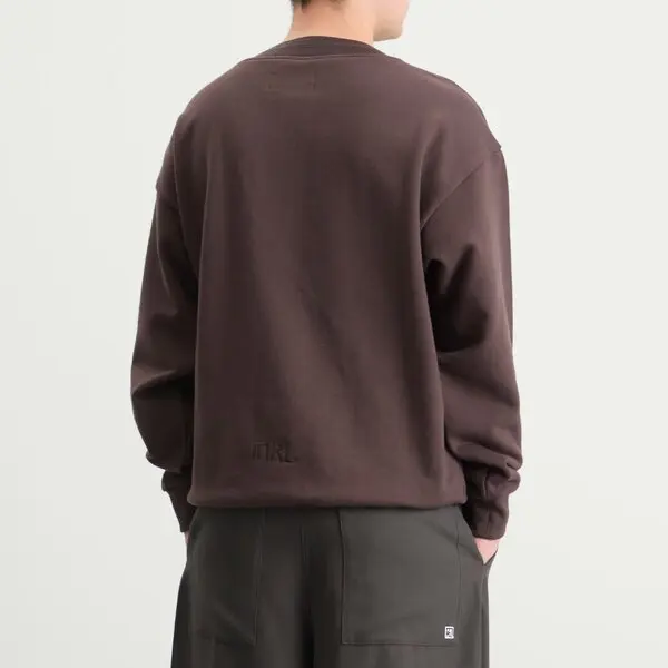 MERELY MADE Wide Ribbed Sweatshirt