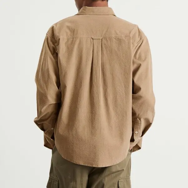 CAFÉ MOUNTAIN Double Pocket Seersucker Cord Heritage Shirt