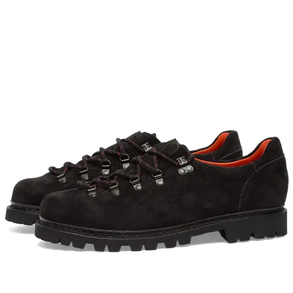 Paraboot Clusaz Hiking Shoes - Black Suede