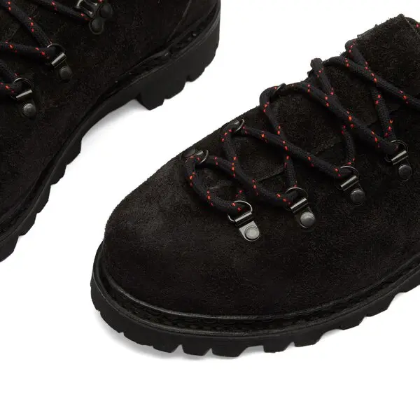 Paraboot Clusaz Hiking Shoes - Black Suede