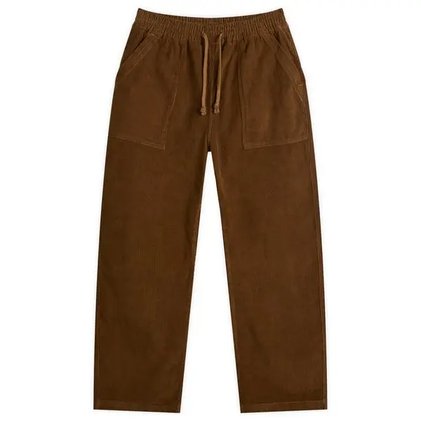 SERVICE WORKS Corduroy Chef Trousers - Bark