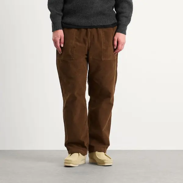 SERVICE WORKS Corduroy Chef Trousers - Bark
