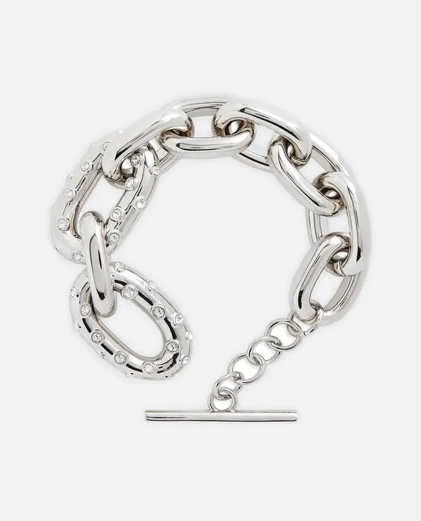 Rabanne Chain Link Bracelet - Argento