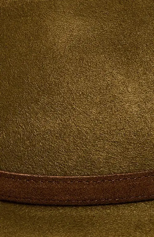 Janessa Leoné Beck Wool Felt Fedora - Camel