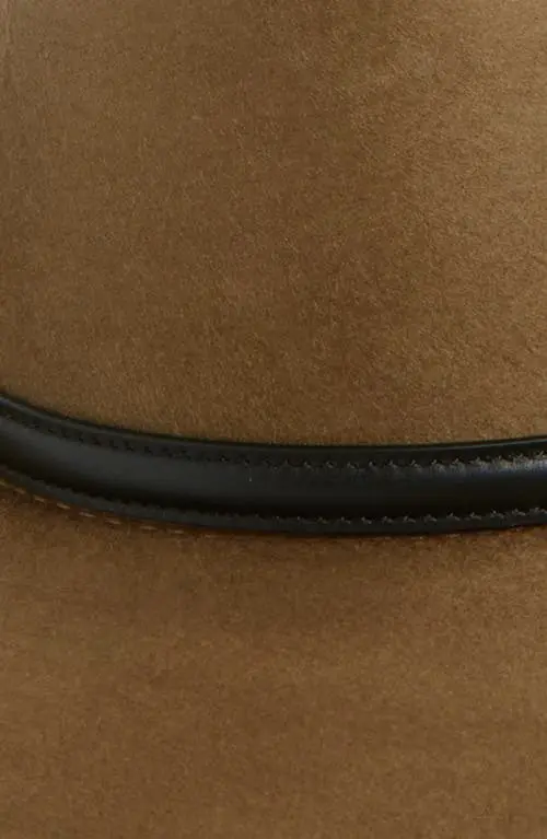 Janessa Leoné Nash Wool Fedora - Camel