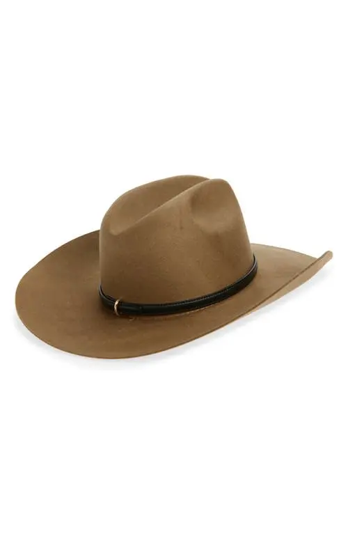 Janessa Leoné Nash Wool Fedora - Camel