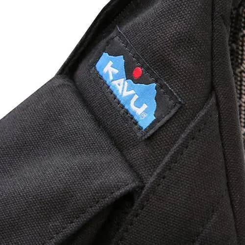 KAVU Mini Rope Sling Backpack - Black